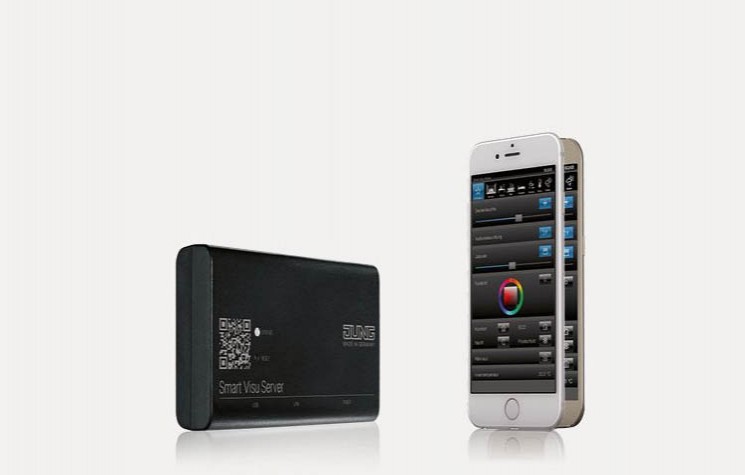 Smart Visu Server de Jung: control del hogar desde el movil | Sesaelec